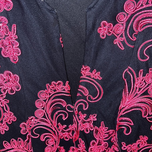 JS Collections | Dresses | Nwt Js Collection Barbie Pink Navy Floral ...